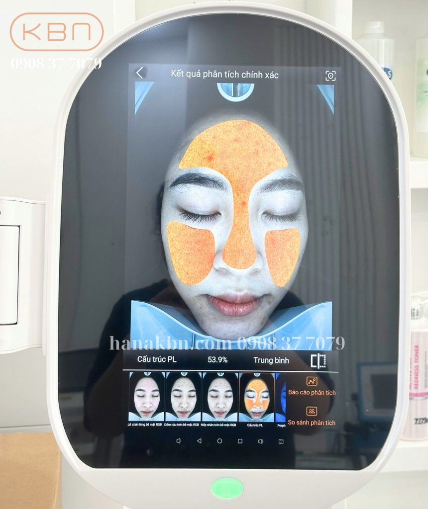 Máy phân tích da Smart Mirror Pro M3 - HanaKBN