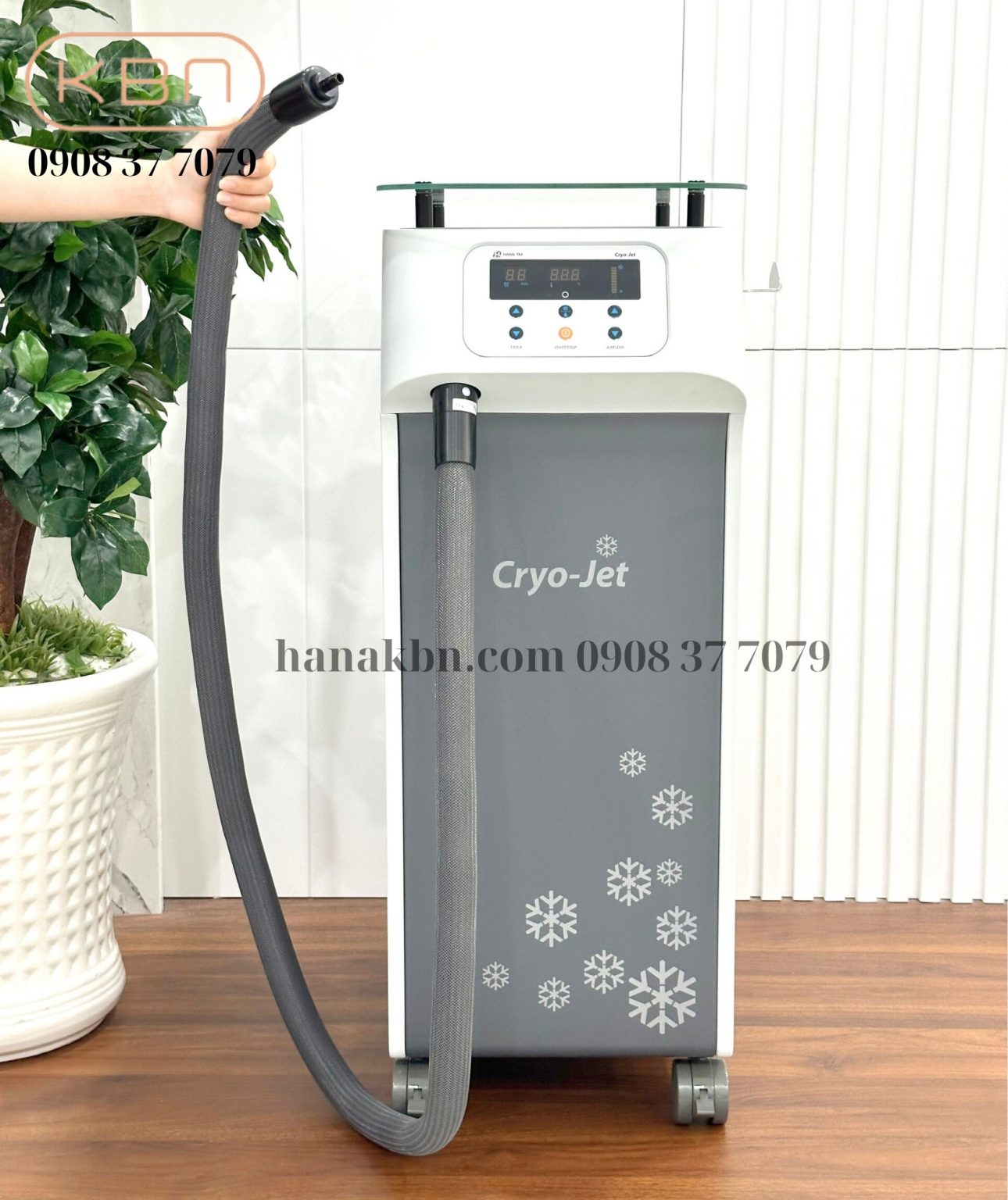 Máy Thổi Lạnh Cryo Jet Hàn Quốc - HanaKBN